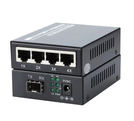 Bộ chuyển đổi 10/1000Mbps quang điện NETTEK – FiberTel