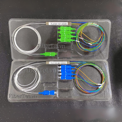 Bộ Chia Quang PLC Mini 1x4 SC / UPC – FiberTel