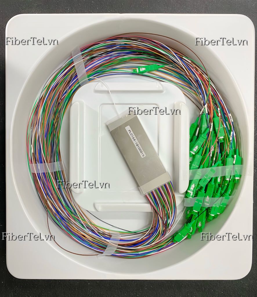 Bộ Chia Quang Mini PLC 1x64 SC / APC – FiberTel
