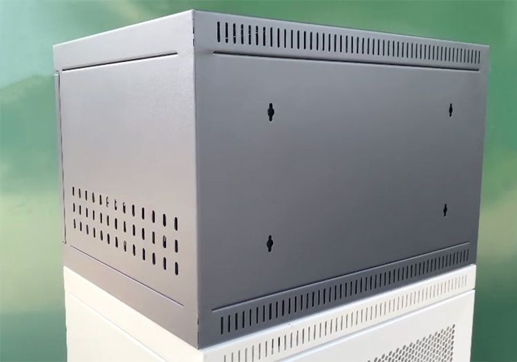 TỦ RACK 6U SÂU 400 (TREO TƯỜNG) – FiberTel