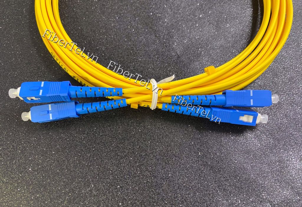 Dây Nhảy Quang SC-SC/UPC Single Mode Duplex – FiberTel