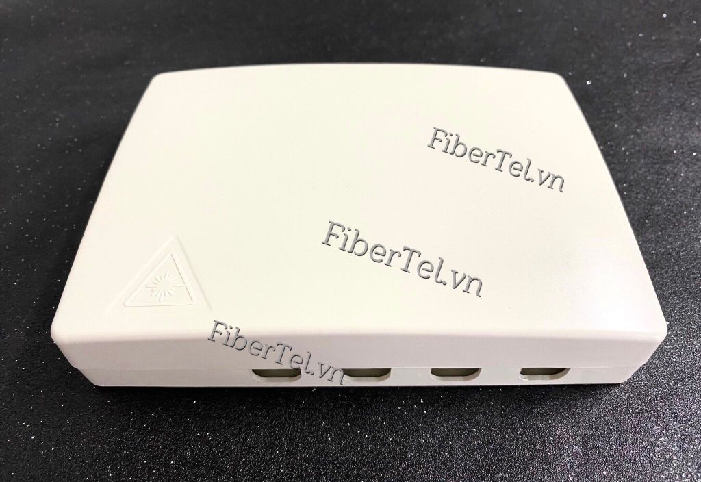 Hộp Phối Quang Nhựa ODF Mini 4FO LC/OM3 Indoor – FiberTel