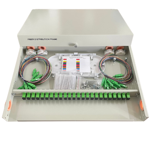 Hộp ODF Sắt 24FO Chuẩn SC / APC Indoor – FiberTel