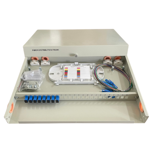 Hộp ODF Sắt 8FO Chuẩn SC / UPC Indoor – FiberTel