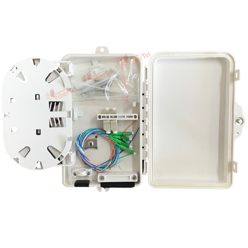 Hộp Phối Quang ODF Nhựa 4FO LC / APC Outdoor – FiberTel