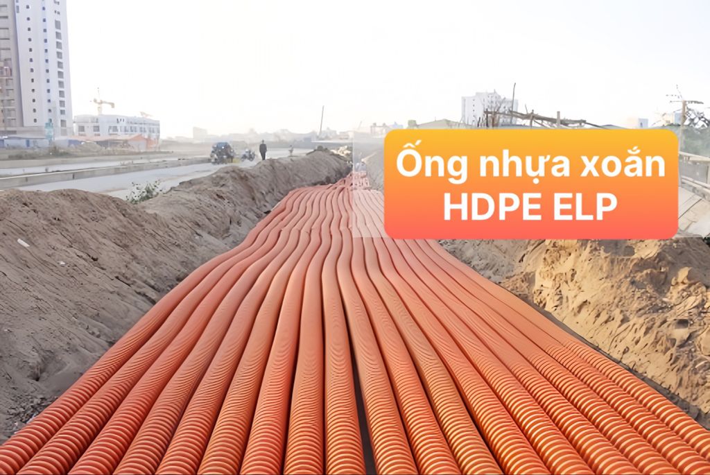 ỐNG NHỰA XOẮN HDPE ELP 70 – FiberTel
