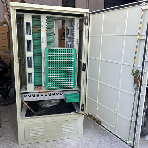 Tủ Phối Quang ODF Ngoài Trời 576FO – FiberTel