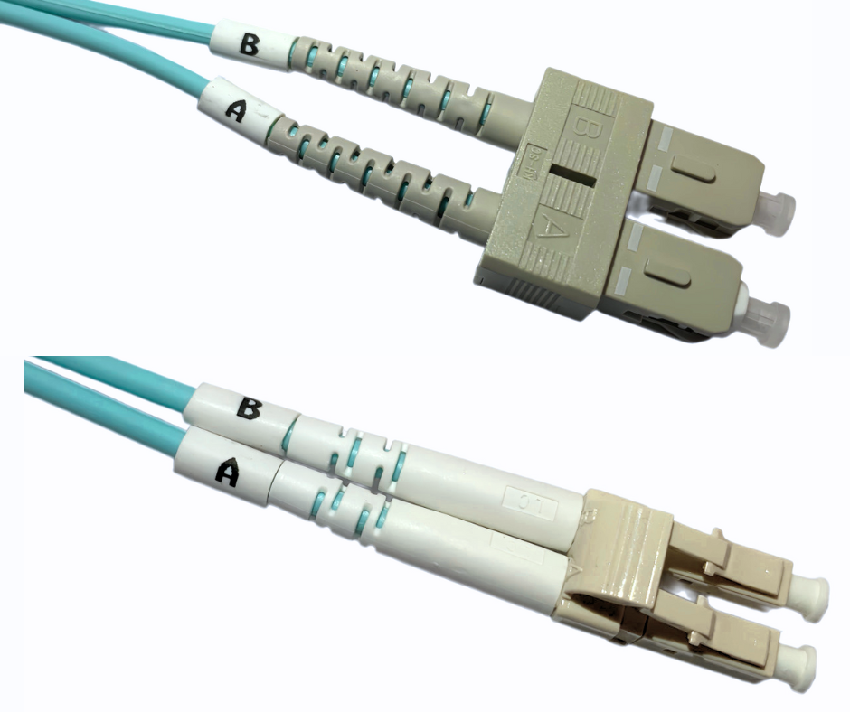 Dây Nhảy Quang SC - LC Multimode OM3 Duplex 3.0 3m – FiberTel