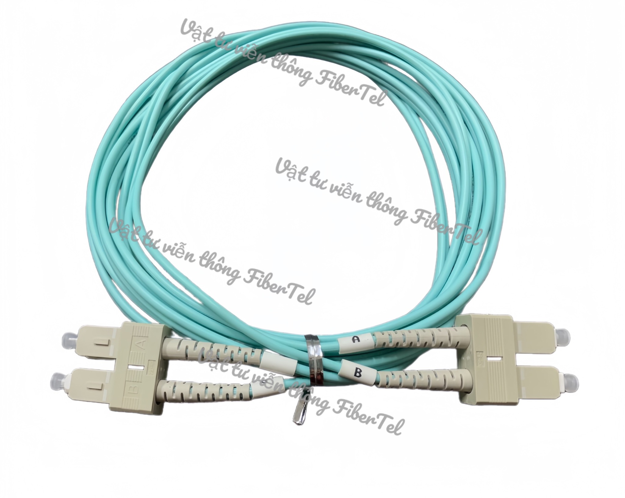 Dây Nhảy Quang SC - SC Multimode OM3 Duplex 3.0 3m – FiberTel