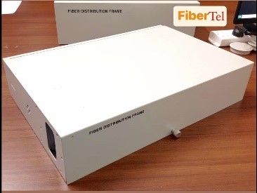 ODF 48Fo indoor sắt chuẩn LC ( single mode, simplex Full phụ kiện ) – FiberTel