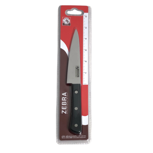 Dao thái Inox Zebra 100291 - 12cm Nhập khẩu Thái Lan