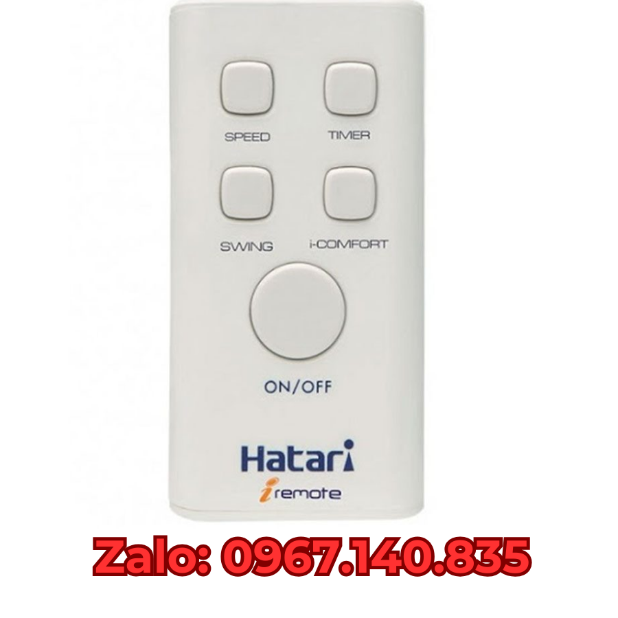 Điều khiển quạt lửng Hatari - HT-S16R1, HT-S16R2