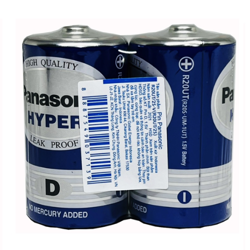 Pin đại Panasonic R20UT-2S - 2 viên