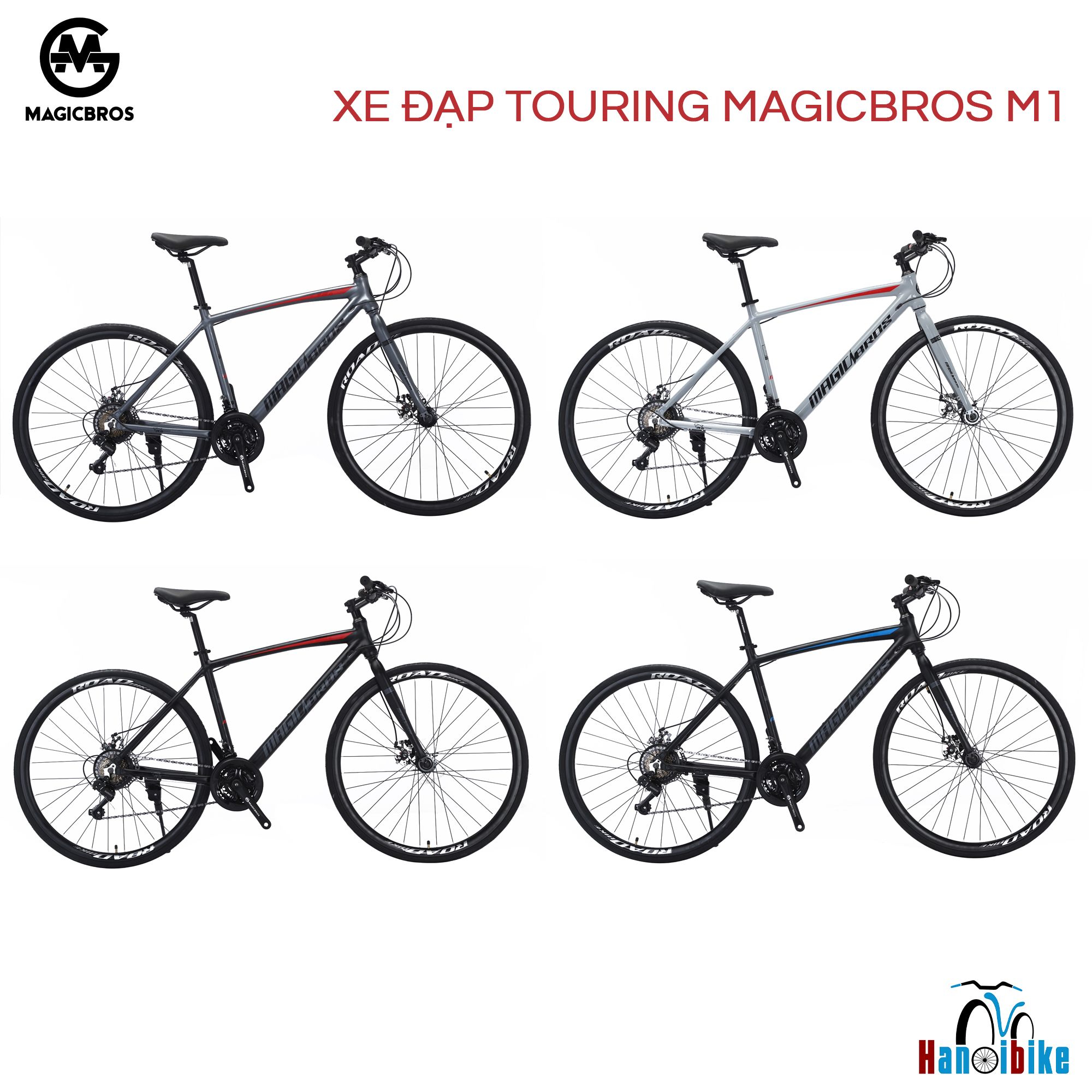 Xe Touring Magicbros M1 khung nhôm 3*7 speed – MAGICBROS