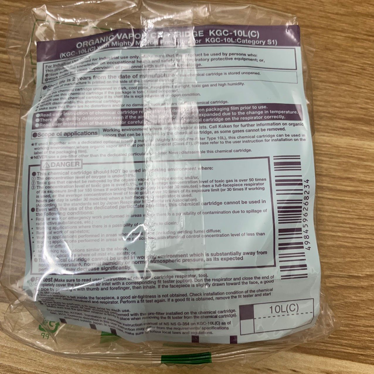 Phin Lọc Koken G7–KGC 10L Màu Xám - Bảo Hộ Lao Động Vĩnh Xuyên