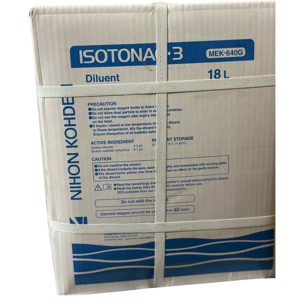 Dung dịch Isotonac 3 dùng cho các máy xét nghiệm huyết học hãng Nihon ...