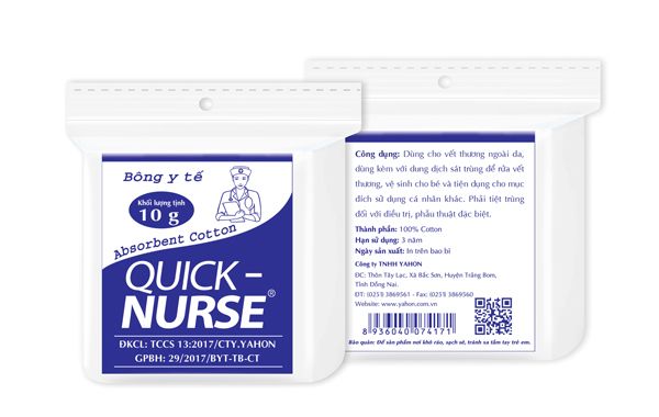 Bông y tế Quick-Nurse – Cửa hàng Dr VIP (Vật tư thiết bị y tế)