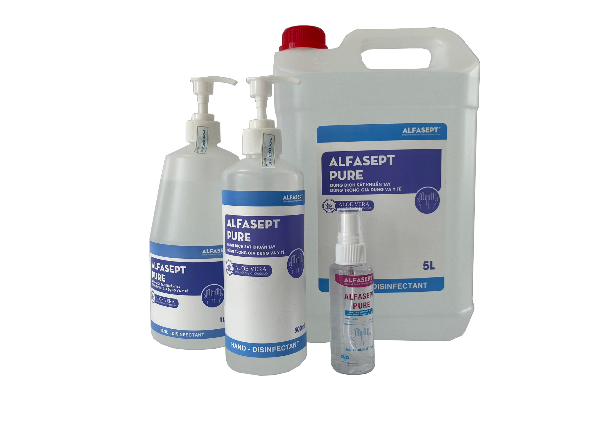 Dung dịch sát khuẩn cho da nhạy cảm Alfasept Pure – Cửa hàng Dr VIP ...