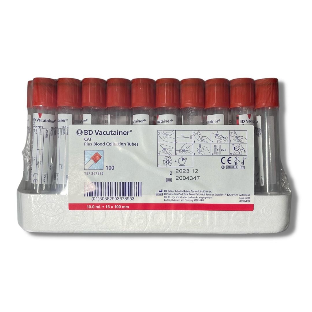 Bd Vacutainer Cat Plus Blood Collection Tubes at Olga Rayford blog