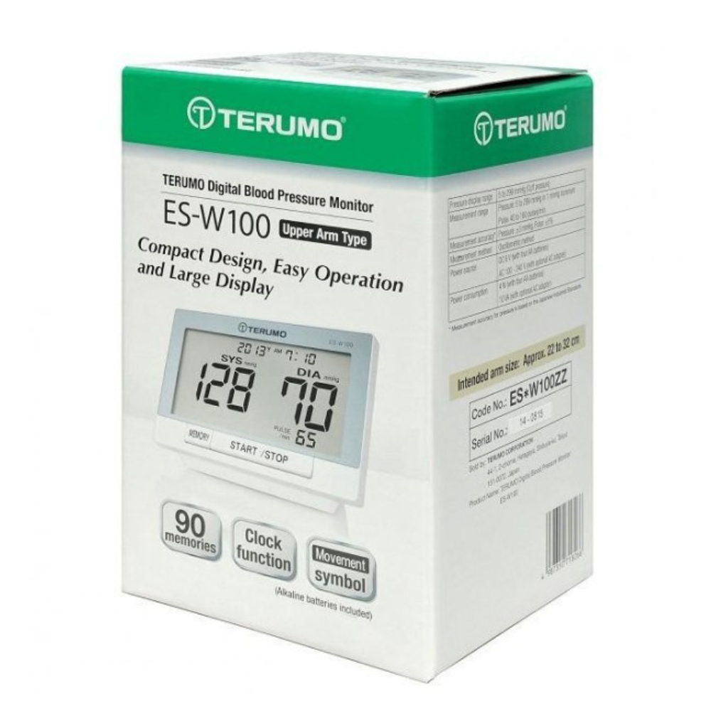 Máy đo huyết áp điện tử bắp tay Terumo ES-W100 – Cửa hàng Dr VIP (Vật tư thiết bị y tế)