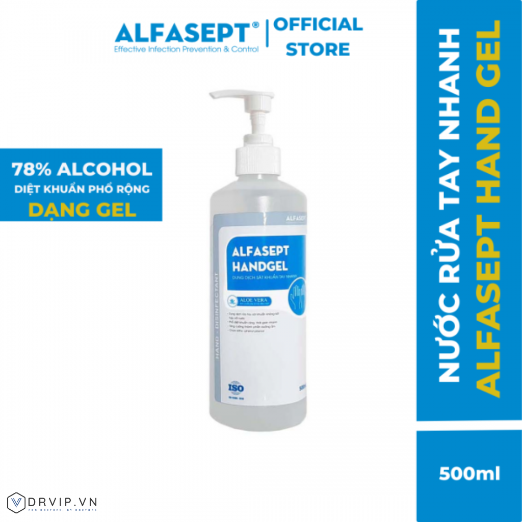 Dung dịch sát khuẩn tay dạng gel Alfasept Handgel – Cửa hàng Dr VIP ...