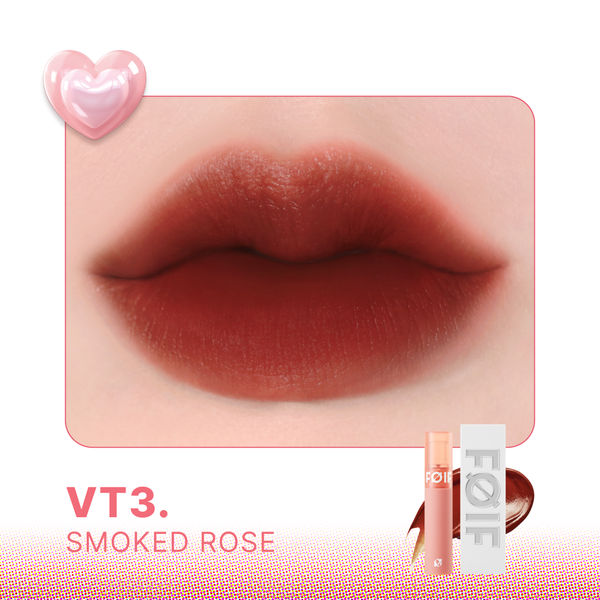(FOIF BY MERZY) FOIF Daily Velvet Tint VT3 - SMOKED ROSE – foifcosmetics