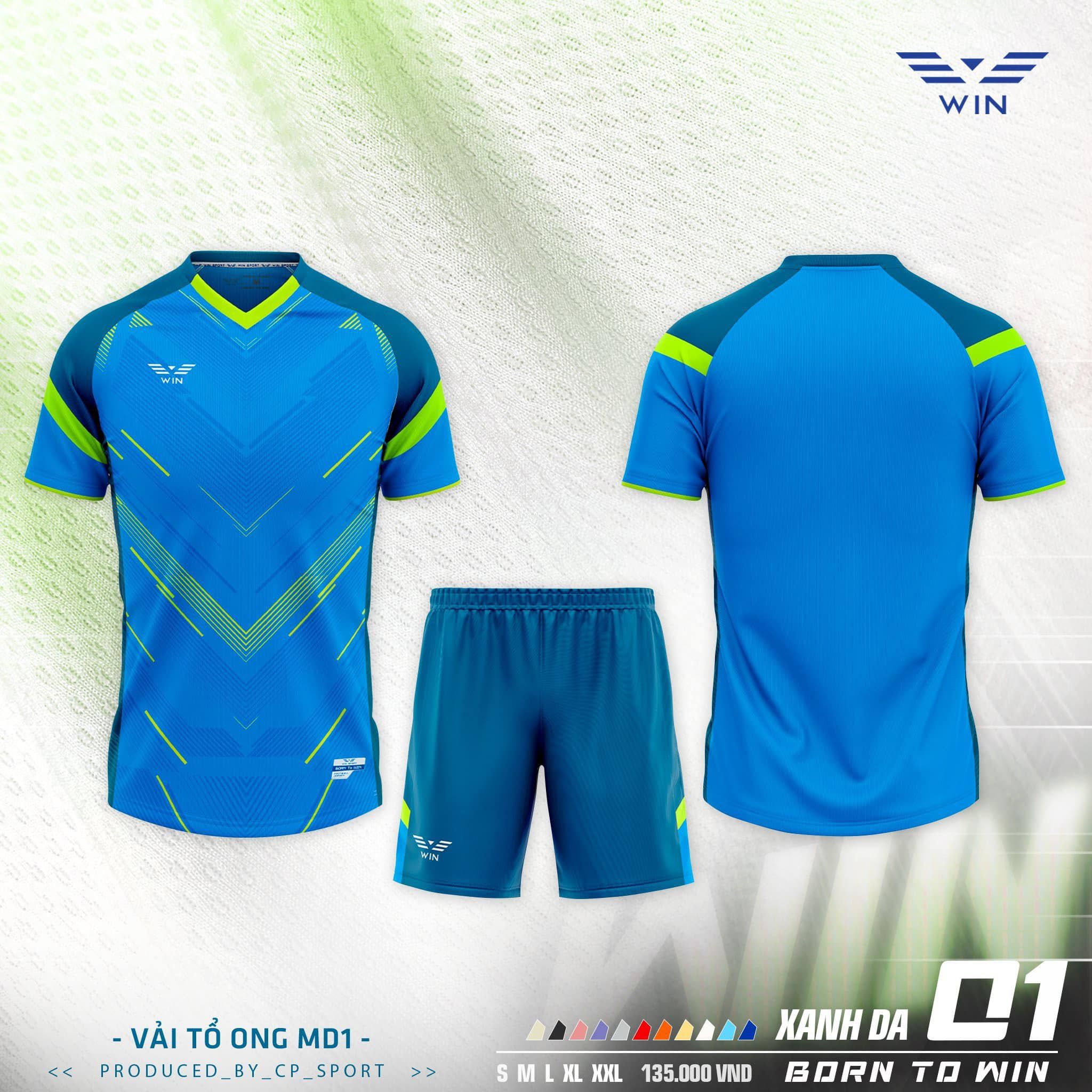 Quần Áo Bóng Đá Không Logo Win 01 – Hoanganhsport