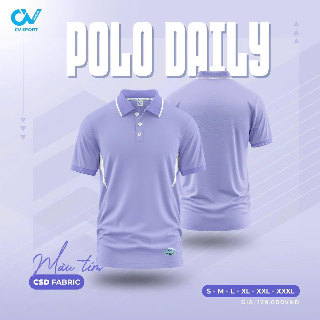 Áo Đồng Phục Polo Daily Cv – Hoanganhsport