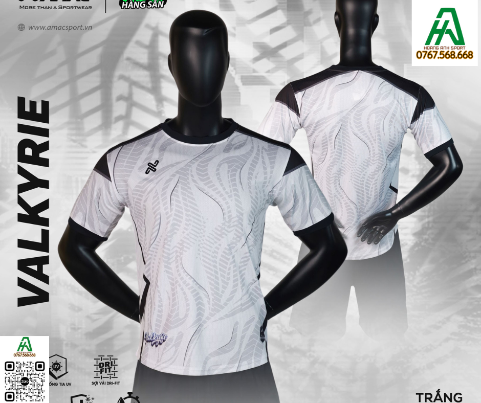Quần áo đá banh không logo Amac Valkyrie – Hoanganhsport