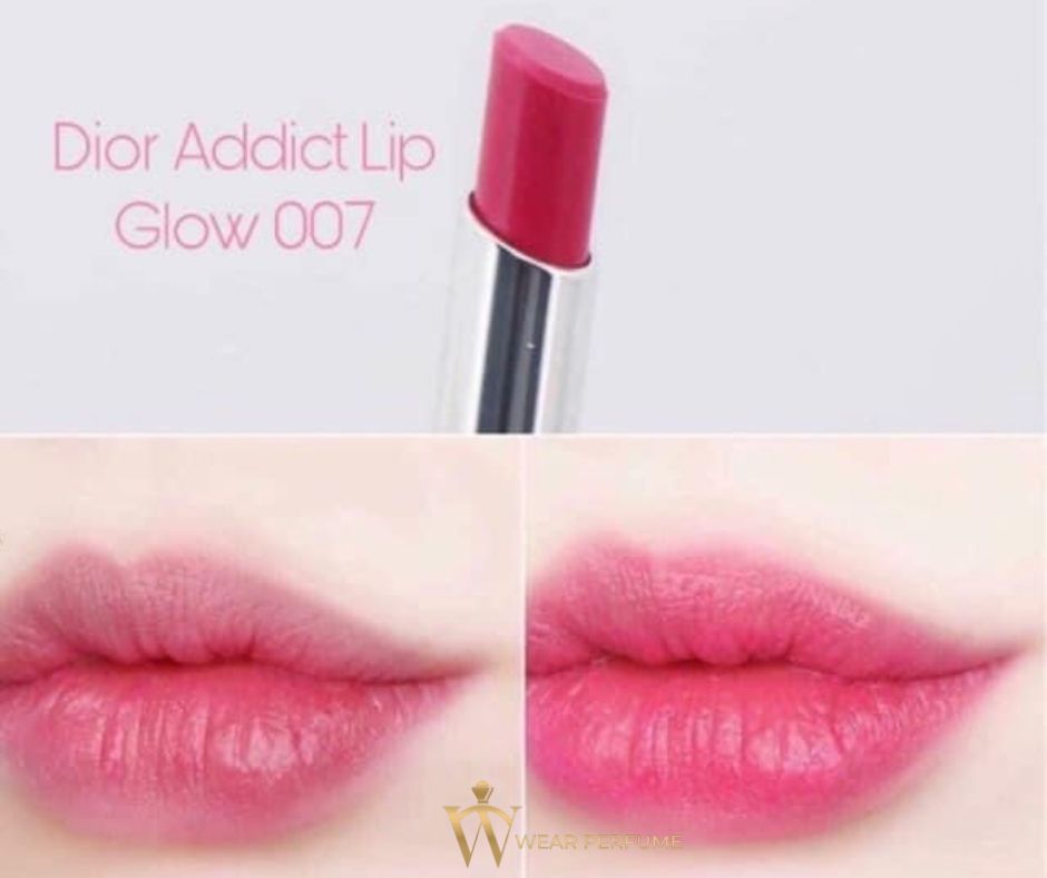 Son Dưỡng Dior Addict Lip Glow Màu 007 Raspberry - Hồng Tím – wearperfume