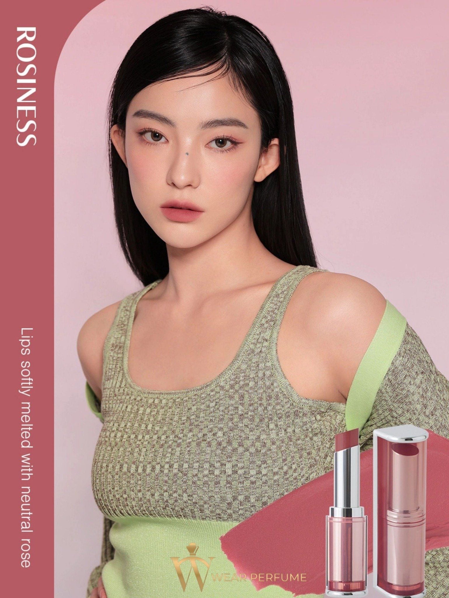 Son Thỏi 3CE Mịn Lì Rosiness - Màu Cánh Hồng Khô 4g Blur Matte Lipstic – wearperfume