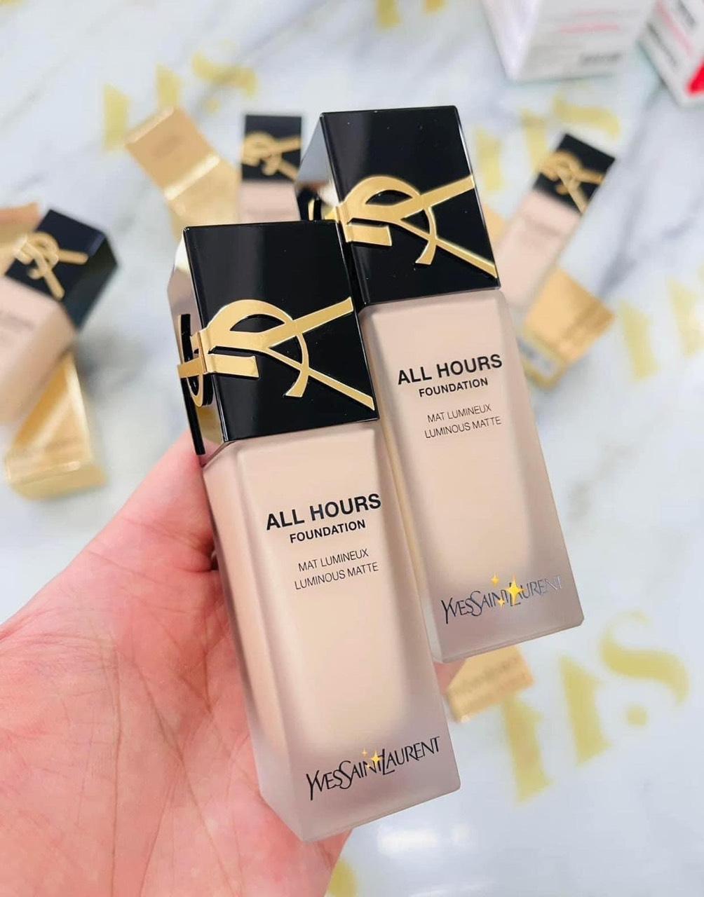 Kem Nền YSL All Hours Foundation Mat Lumineux Luminous SPF20 / PA +++ – wearperfume