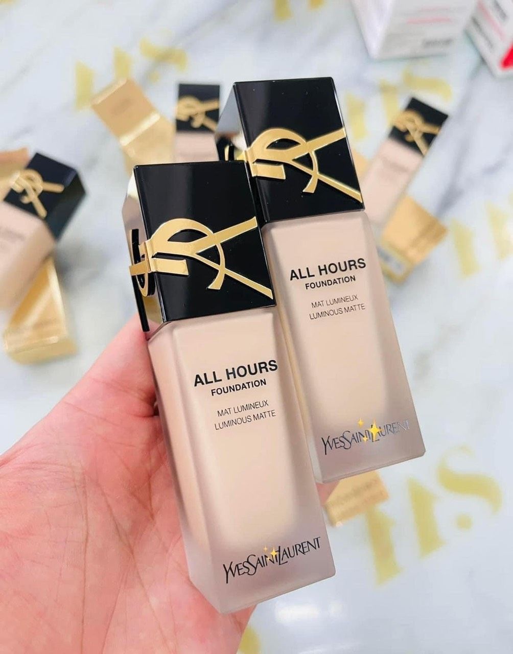 Kem Nền YSL All Hours Foundation Mat Lumineux Luminous SPF20 / PA +++ – wearperfume