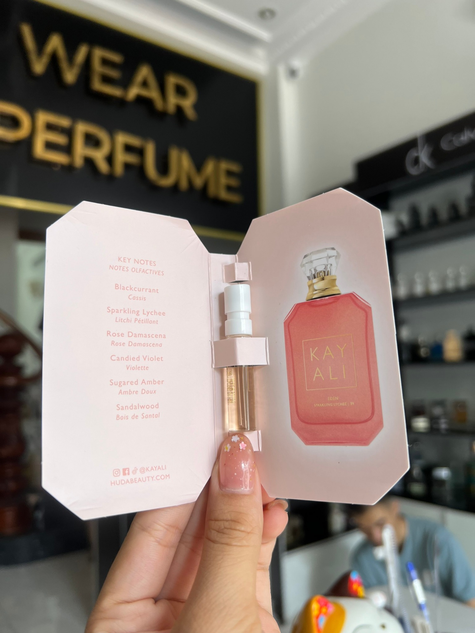 Vial Eden Sparkling Lychee | 39 Eau de Parfum – wearperfume