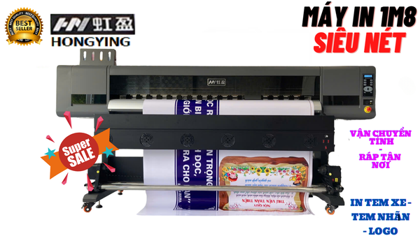 Máy in quảng cáo HongYing 1m8 - in cả thế giới cùng Luân Máy in | Máy ...