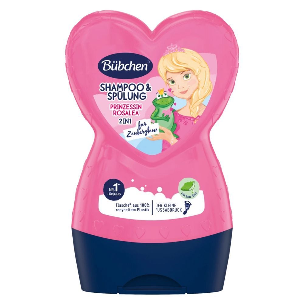 Dầu gội xả 2 trong 1 Bubchen Công Chúa Rosalea - 230ml – Hàng Đức Little Germany