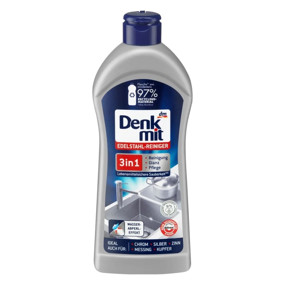 Dung dịch tẩy rửa và làm bóng inox Denkmit 3 trong 1 - 300ml – Hàng Đức Little Germany