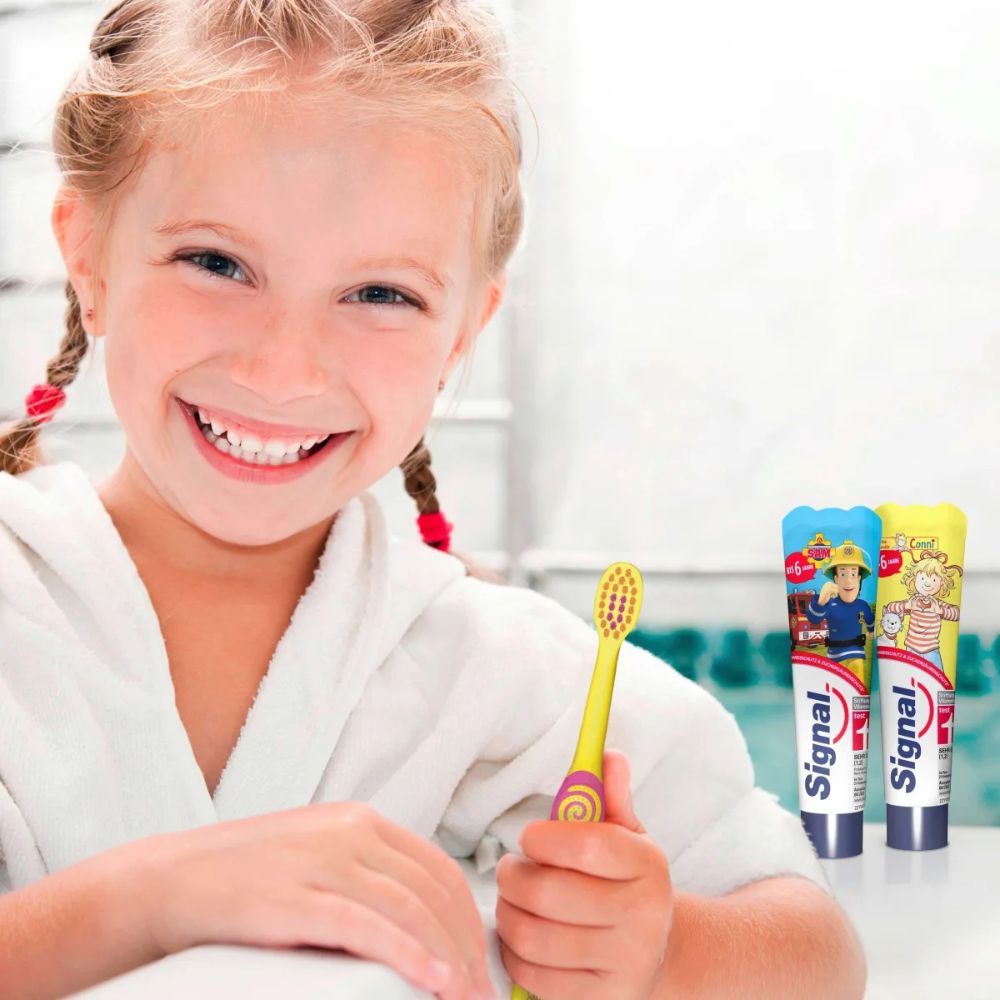 Kem đánh răng cho bé dưới 6 tuổi Signal - 50ml – Hàng Đức Little Germany
