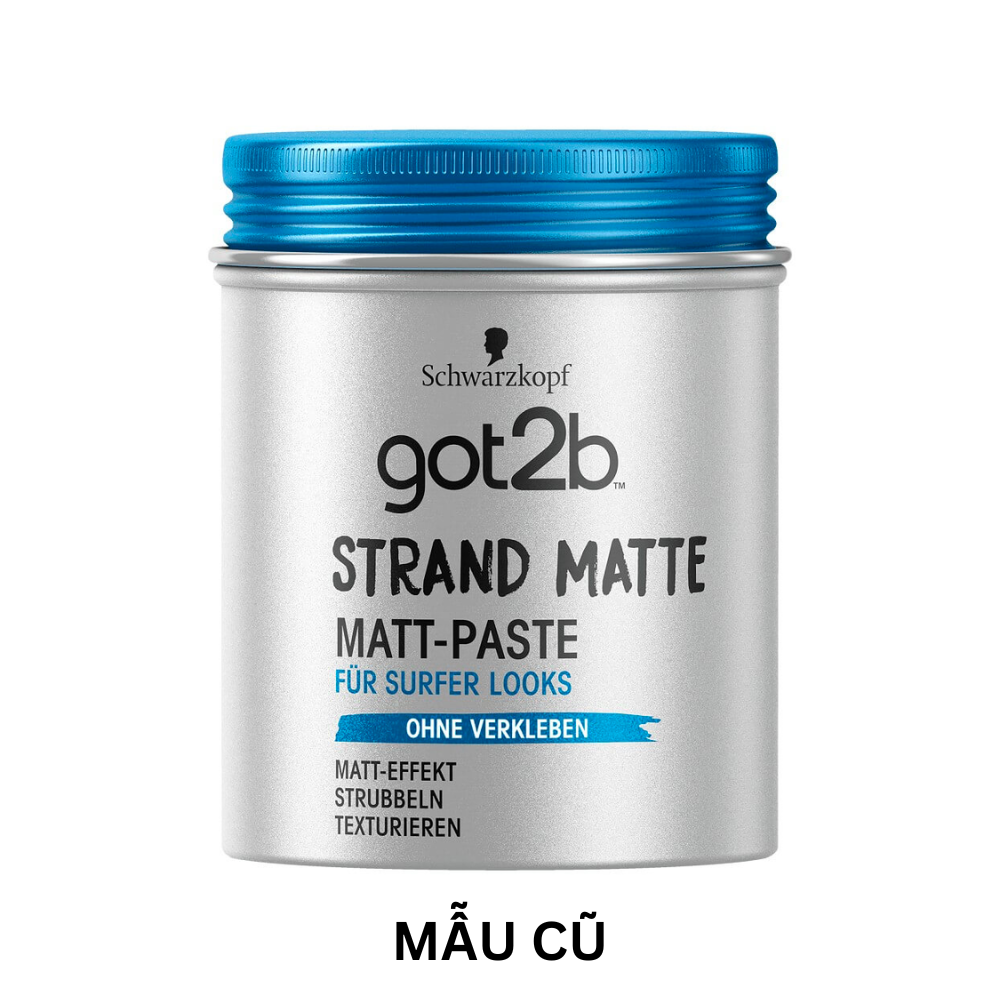 Sáp Vuốt Tóc Got2b Strand Matt 100ml – Hàng Đức Little Germany