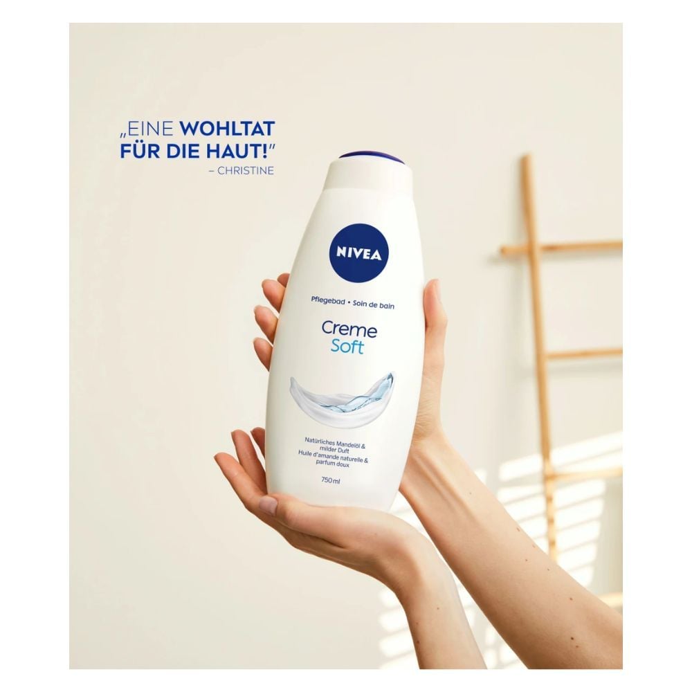 Sữa tắm dưỡng ẩm làm mềm da Nivea Creme Soft - 750ml – Hàng Đức Little ...
