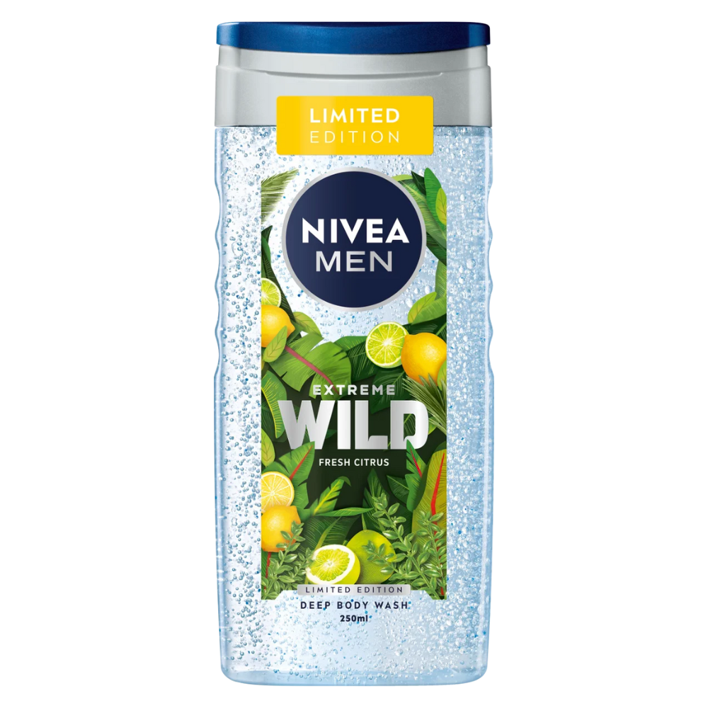 Sữa tắm Nivea Men Extreme Wild Fresh Green 250ML - hàng nội địa Đức ...