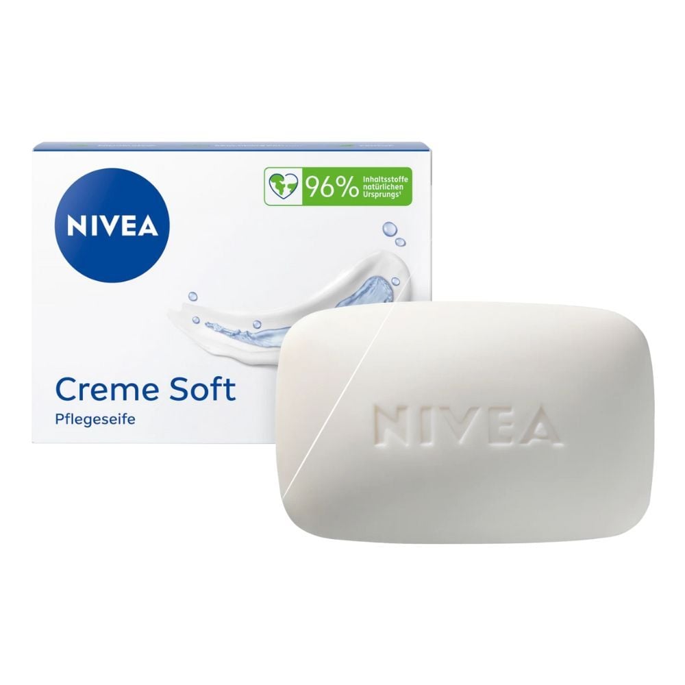 Xà phòng tắm làm mềm da Nivea Soft - 100g – Hàng Đức Little Germany