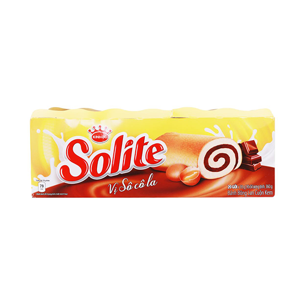 Bánh Solite Swiss Kem Socola 360g