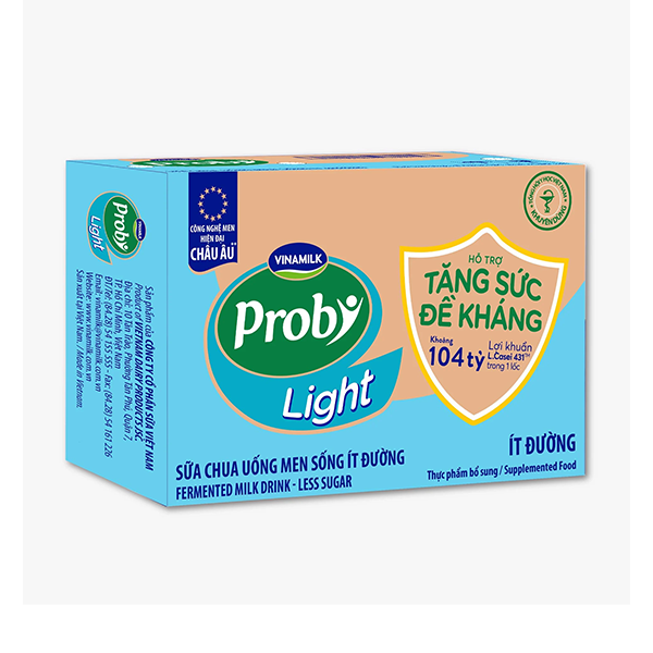 Sữa Chua Uống Probi Ít Đường chai 130ml
