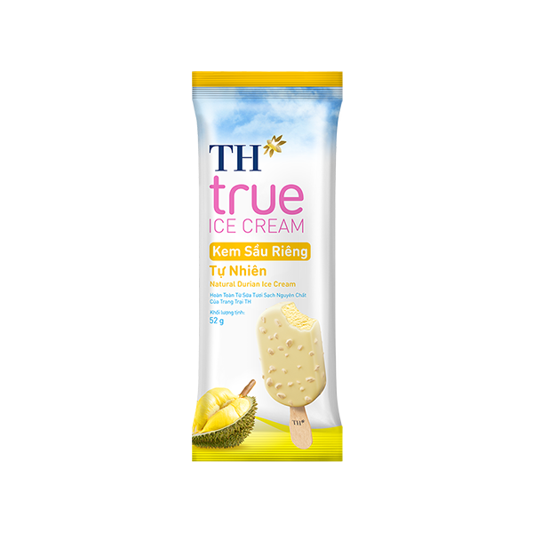 Kem Que TH True Ice Cream Sầu Riêng Tự Nhiên