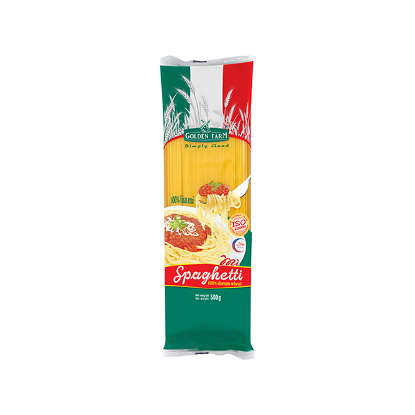 Mì Sợi Trộn Spaghetti Golden farm 500g