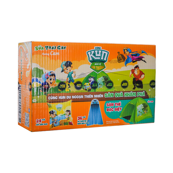 Sữa Trái Cây Kun Hương Cam 180ml