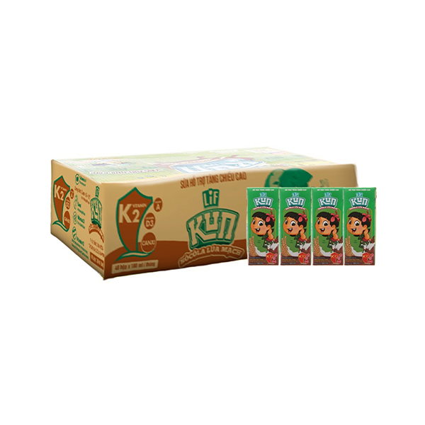 Sữa LiF Kun Hương Socola Lúa Mạch 180ml
