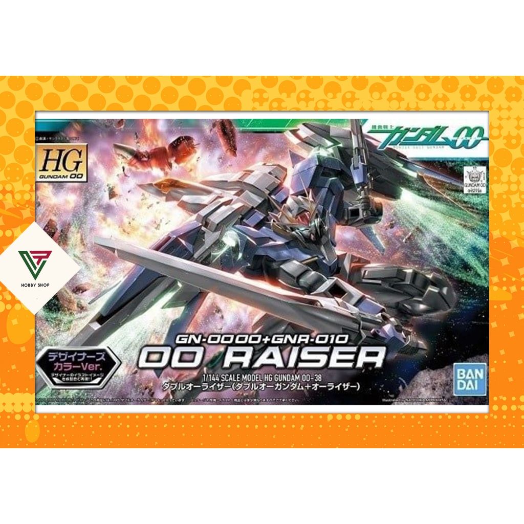 Mô Hình Lắp Ráp HG 1/144 00 Raiser (00 Gundam + 0 Raiser) Designer's C ...