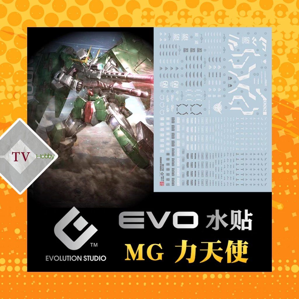 Decal nước dán mô hình EVO MG 1/100 Dynames – TVhobby